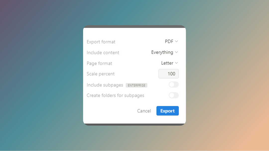 Notion Export To PDF: Tips & Tricks For Better Formatting (2024)